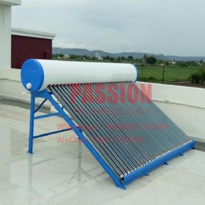 China 300L Non Pressure Solar Water Heater 250L ETC Solar Thermal Collector Heating for sale