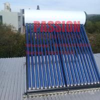 China 200L White Outer Tank Low Pressure Solar Water Heater 201 Solar Heating Collector for sale