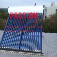 China 200L White Outer Tank Low Pressure Solar Water Heater 201 Solar Heating Collector for sale