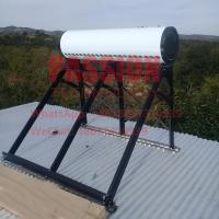 China Enamal White Outer Tank Solar Water Heater 304 Stainless Steel Solar Collector for sale
