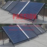 China 4500L Centralized Solar Water Heater Vacuum Tube Collector Solar Heating Solution for sale