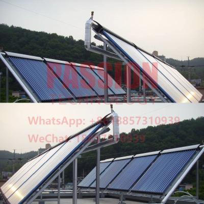 China 14x90mm Condensor 20tubes Copper Pipe Solar Collector Solar Water Heater for sale