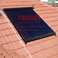 China 30tubes Pressure Solar Collector 24x90mm Condensor Heat Pipe Solar Heater for sale