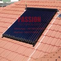 China 30tubes Pressure Solar Collector 24x90mm Condensor Heat Pipe Solar Heater for sale