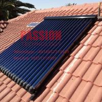 China 14x90mm Condensor 20tubes Copper Pipe Solar Collector Solar Water Heater for sale