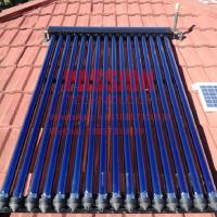 China 14mm Condensor 30tubes Heat Pipe Solar Collector Pressure Solar Water Heater for sale