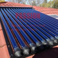 China 25tubes Heat Pipe Solar Collector 250L Pressurized Solar Water Heater for sale