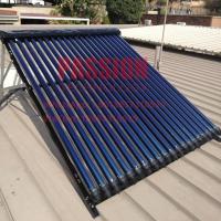 China 20tubes Heat Pipe Solar Collector 24x90mm Condensor Pressure Solar Water Heater for sale