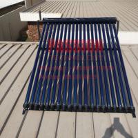 China 25tubes Heat Pipe Solar Water Heater 14x70mm Condensor Pressure Solar Collector for sale