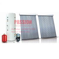 China 2500L Split Pressure Solar Water Heater Copper Exchanger 2000L Heat Pipe for sale