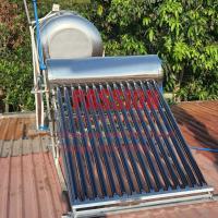 China 200L Vacuum Tube Solar Water Heater 304 Stainless Steel Solar Collector for sale