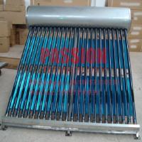China 250L Low Pressure Solar Water Heater 304 Vacuum Tube Solar Collector for sale