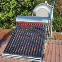 China 250L Low Pressure Solar Water Heater 304 Vacuum Tube Solar Collector for sale