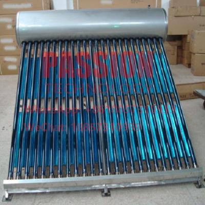 China 150L Non Pressure Solar Water Heater 58x1800mm Glass Tube Solar Collector for sale