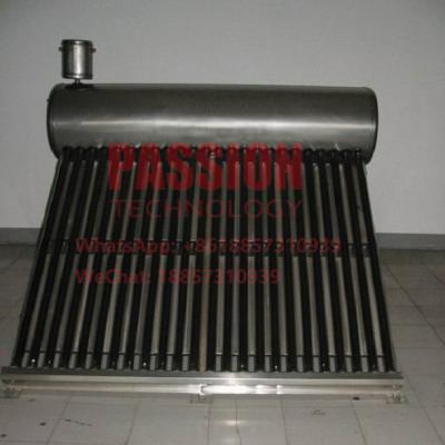 China 300L Compact Non Pressure Solar Water Heater Vacuum Tube Solar Collector for sale