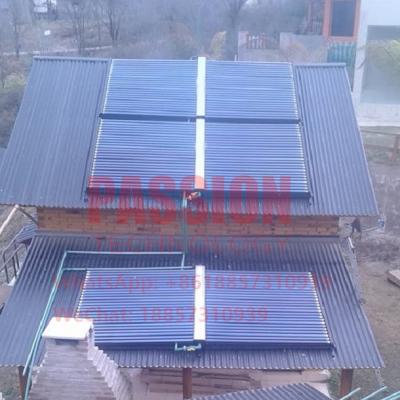 China 50tubes Non Pressure Solar Collector 2000L Vacuum Tube Solar Water Heater for sale