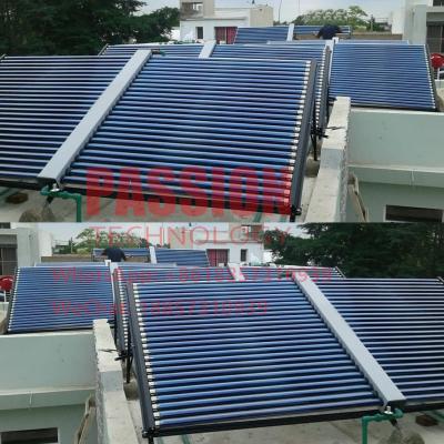 China 3000L Centralized Solar Water Heater 100tubes Non Pressure Solar Collector for sale