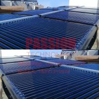 China 2000L Hotel Solar Water Heater Galvanized Steel Vacuum Tube Sun Heat Collector for sale