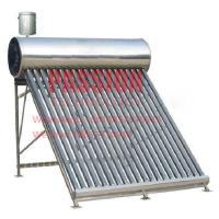 China 304 Stainless Steel Solar Water Heater 20tubes Glass Tube Solar Collector for sale