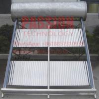 China 200L Non Pressure Solar Water Heater Stainless Steel Vacuum Tube Collector for sale
