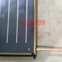 China 3m2 Red Copper Flat Plate Solar Collector 200L Compact Pressure Solar Water Heater for sale