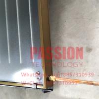 China 2m2 Blue Flat Plate Solar Collector 100L Flat Panel Solar Water Heater for sale