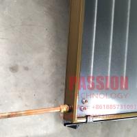 China Pressure Flat Plate Solar Thermal Collector Aluminum Frame Flat Panel Heating for sale