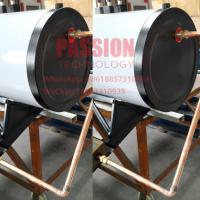 China Pressurized Flat Panel Solar Water Heater 2m2 Flat Plate Blue Solar Collector for sale