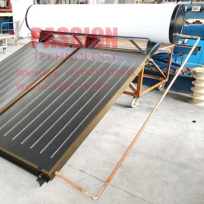 China Pool Heating 150L Flat Plate Solar Water Heater Flat Panel Solar Thermal Collector for sale