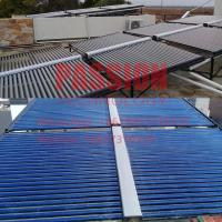 China 3000L Centralized Non Pressure Solar Water Heater 100tubes Solar Collector for sale