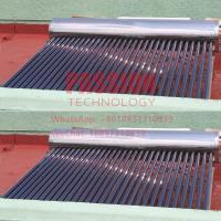 China 201 Stainless Steel Solar Water Heater 250L Vacuum Tube Solar Collector for sale