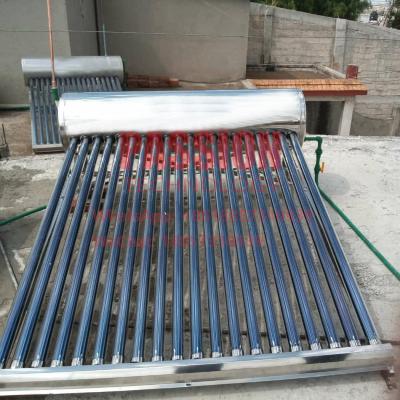 China 201 Stainless Steel Solar Water Heater 250L Vacuum Tube Solar Collector for sale