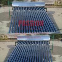 China Vacuum Tube Low Pressure Solar Collector 304 Stainless Steel Solar Water Heater for sale
