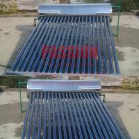 China Vacuum Tube Low Pressure Solar Collector 304 Stainless Steel Solar Water Heater for sale