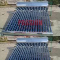 China Non Pressure Solar Water Heater 200L Vacuum Tube Solar Heater 5L Tank for sale