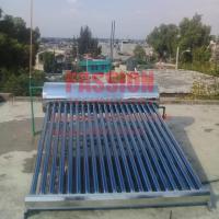 China Non Pressure Solar Water Heater 200L Vacuum Tube Solar Heater 5L Tank for sale