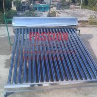 China 200L Vacuum Tube Solar Water Heater Stainless Steel Low Pressure Solar Collector for sale