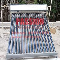 China 300L 304 Evacuated Tube Solar Water Heater 250L Low Pressure Solar Collector for sale