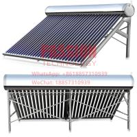 China 300L 304 Evacuated Tube Solar Water Heater 250L Low Pressure Solar Collector for sale