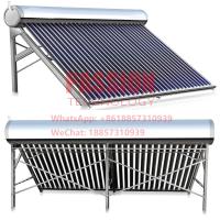 China 300L 304 Evacuated Tube Solar Water Heater 250L Low Pressure Solar Collector for sale