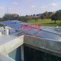 China 1500L Centralized Solar Heating System 40tubes Non Pressure Solar Collector for sale