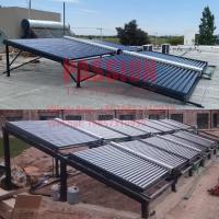China 30tubes Vacuum Tube Solar Collector 5000L Non Pressure Hotel Solar Water Heater for sale