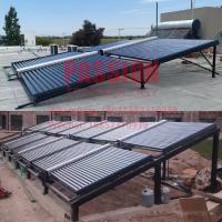 China 6000L Hotel Solar Water Heater 50tubes Vacuum Tube Solar Heating Collector for sale