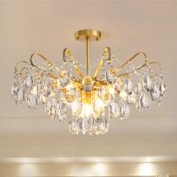 China Crystal Modern Pendant Light Nordic House Bedroom Decorative E14 for sale