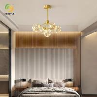 China H370mm Creative Decoration Crystal LED Ceiling Light For Living Room Bedroom for sale