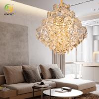China Indoor Luxury Fancy Glass Pendant Light For Wedding Hotel Lobby for sale