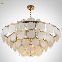 China Fancy Glass Modern Pendant Light Luxury Home Interior Fixtures for sale