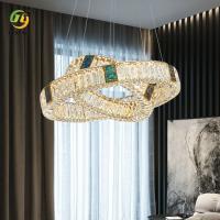 China 3500K Luxury Fancy Led Crystal Pendant Light Hotel Home Decor for sale