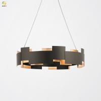 China Post Modern Pendant Light Simple Metal Artistic For Hotel E14 for sale