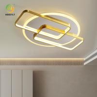China Copper Acrylic LED Ceiling Light Surface Mounted For Bedroom for sale